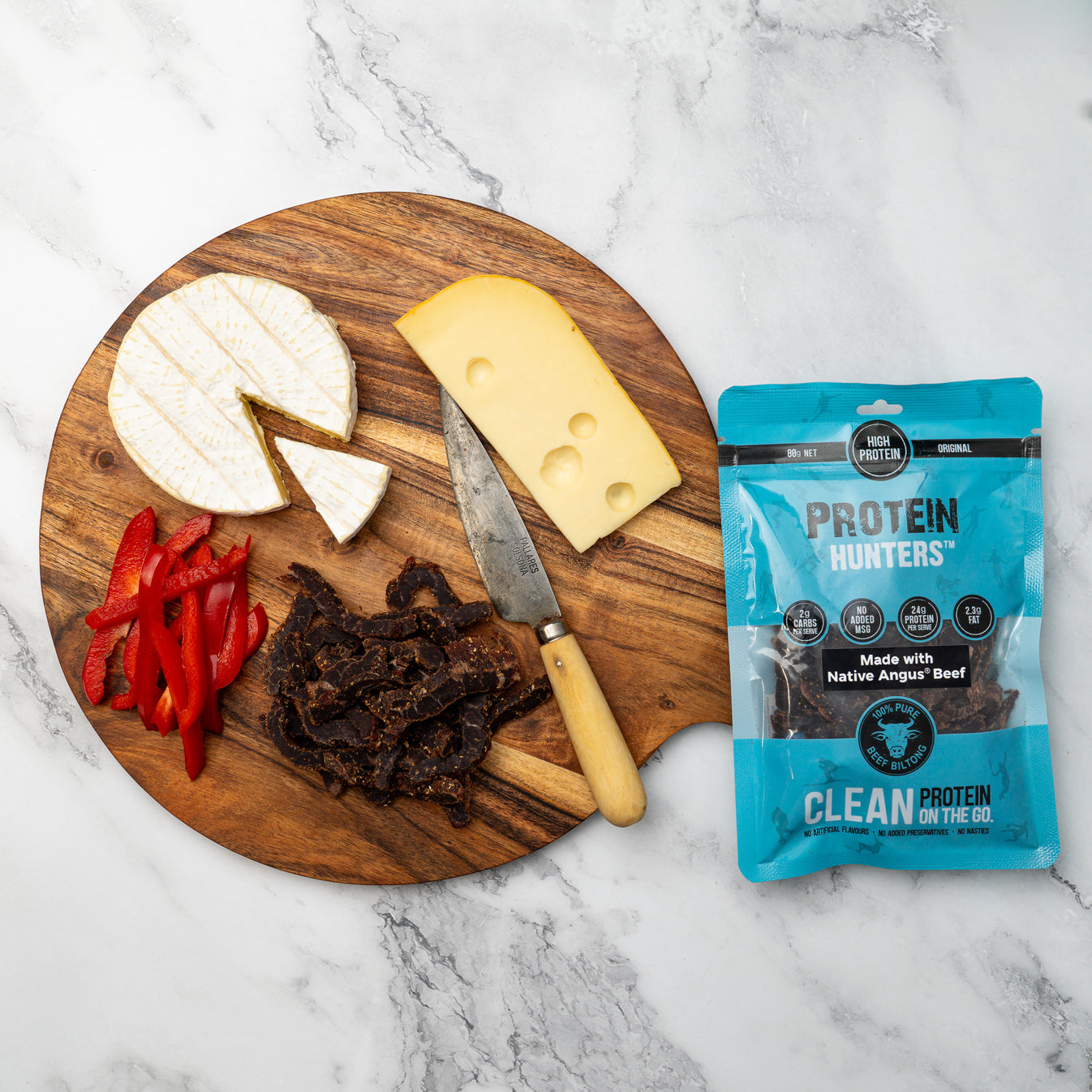 Native Angus Beef Protein Hunters Biltong - 80g – Native Angus Beef Shop
