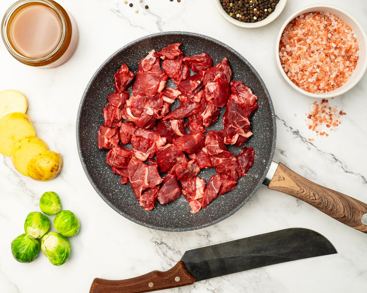 5kg Diced Beef Pack – Native Angus Beef Shop